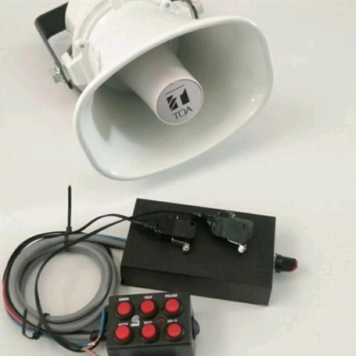 Jual MODUL SIRINE PATWAL 6 SUARA LANDUN PLUS SPEAKER MEREK TOA 10 WATT ...