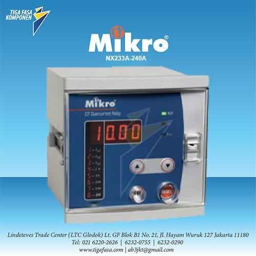Jual [New Ori] Nx233A-240A Mk233A-240A Idmt Over Current 50Hz 198-265 V ...