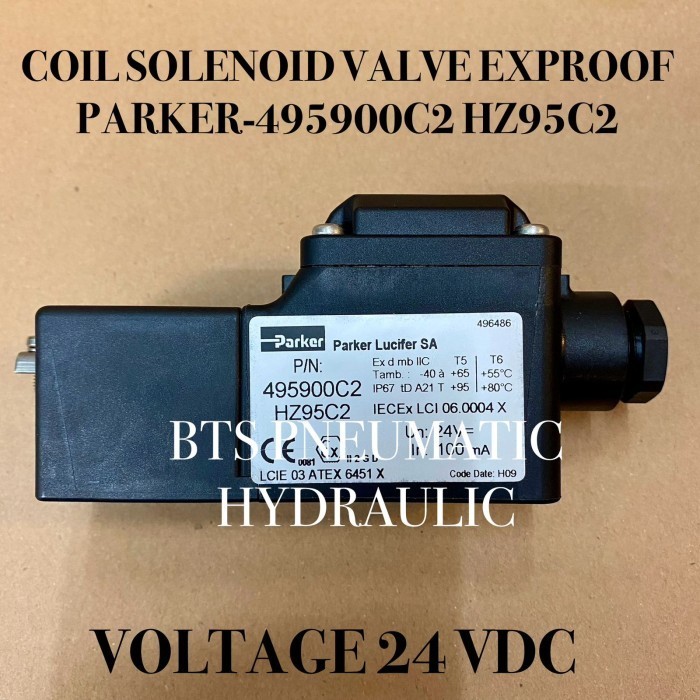 Jual [New Ori] Solenoid Explosion Proof Ip67 Parker-495900C2 Voltage ...