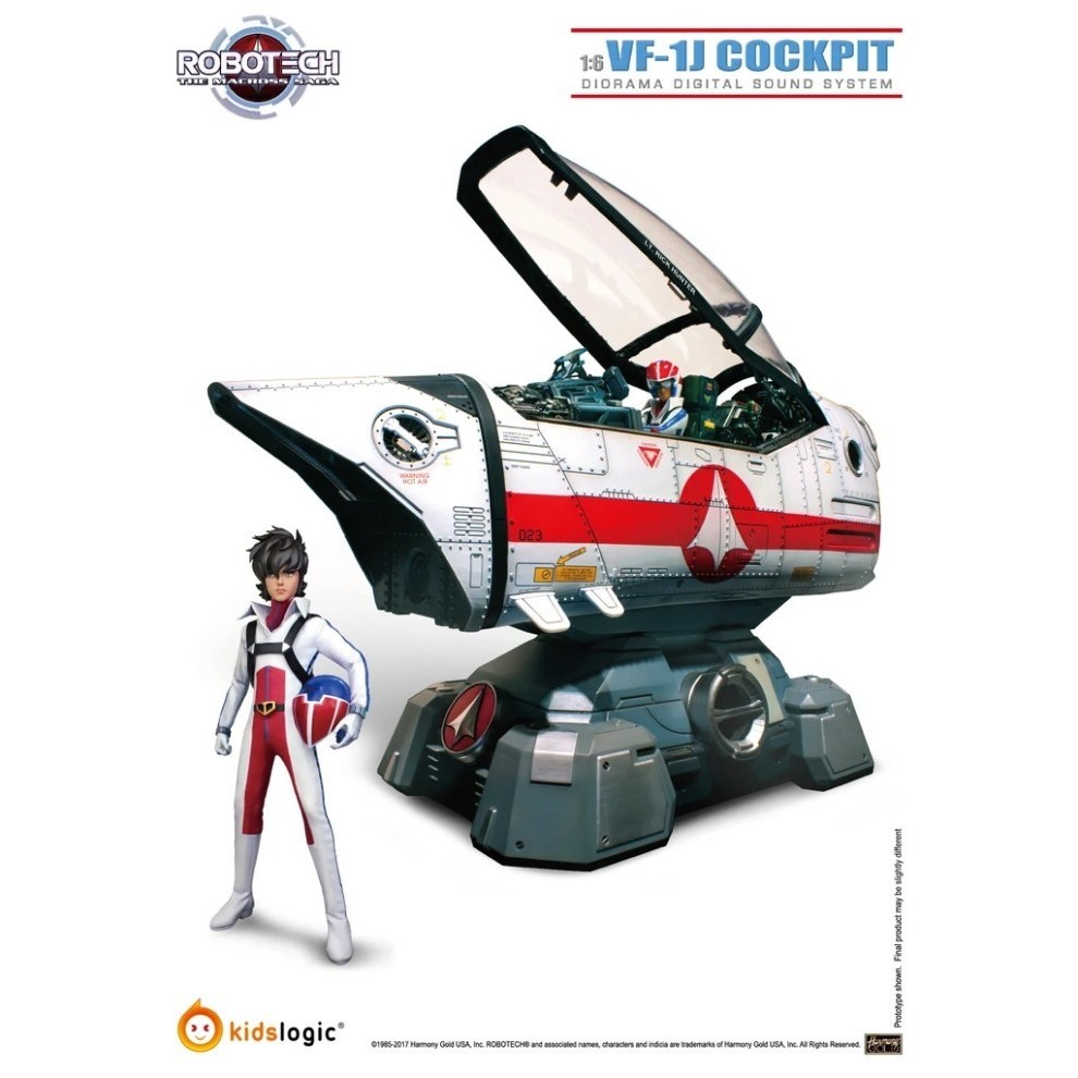 Jual [Original] Kids Logic St01 Robotech Macross - Vf-1J 1/6 Cockpit ...