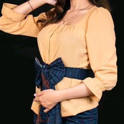 Jual Kebaya Tasya Leher Sabrina/Kebaya Cantik murah/Kebaya Bali ...