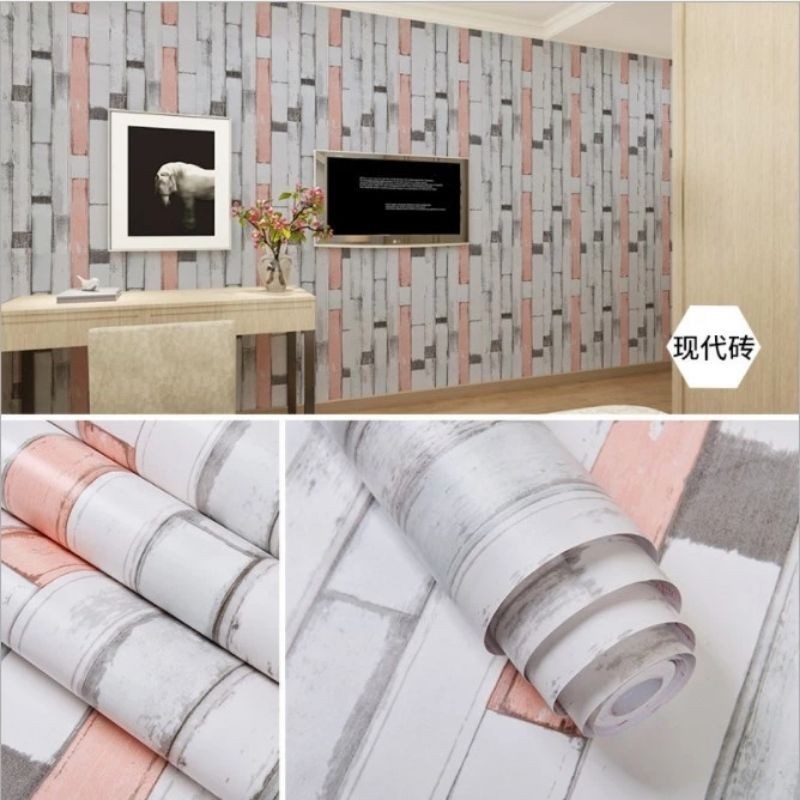 Jual !! PROMO SPESIAL!! WALLPAPER DINDING DEKORASI RUANGAN WALPAPER ...
