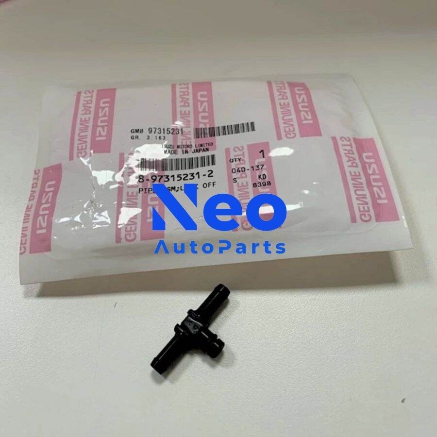 Jual Pipa T Leak Off Nozzle Injection Isuzu Dmax 4Jj1 4Jk1 Mux Original ...