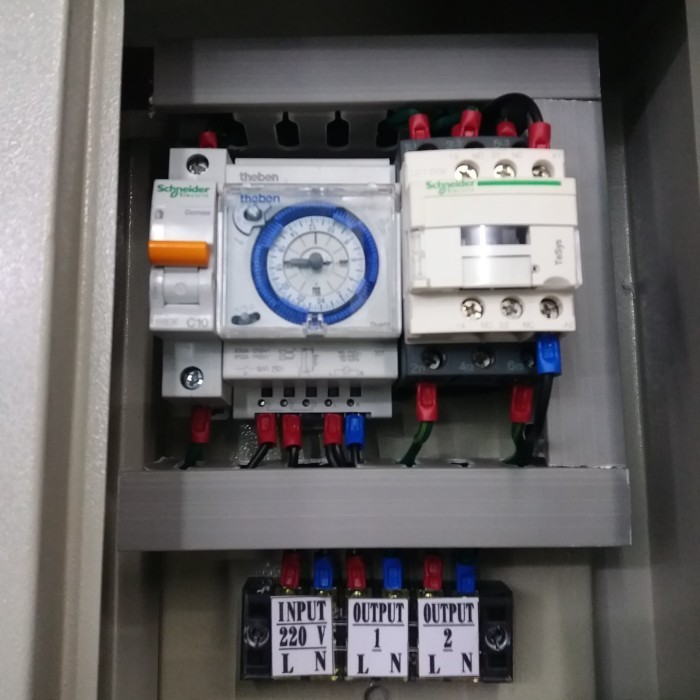Jual PANEL TIMER KONTAKTOR/PANEL OTOMATIS LAMPU PJU | Shopee Indonesia