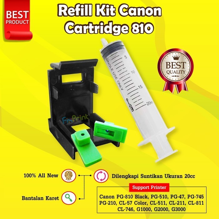 Jual Refill Kit Canon Pg 810 Cl 811 Ca91 Ca92 Toolkit Cartridge 745S ...