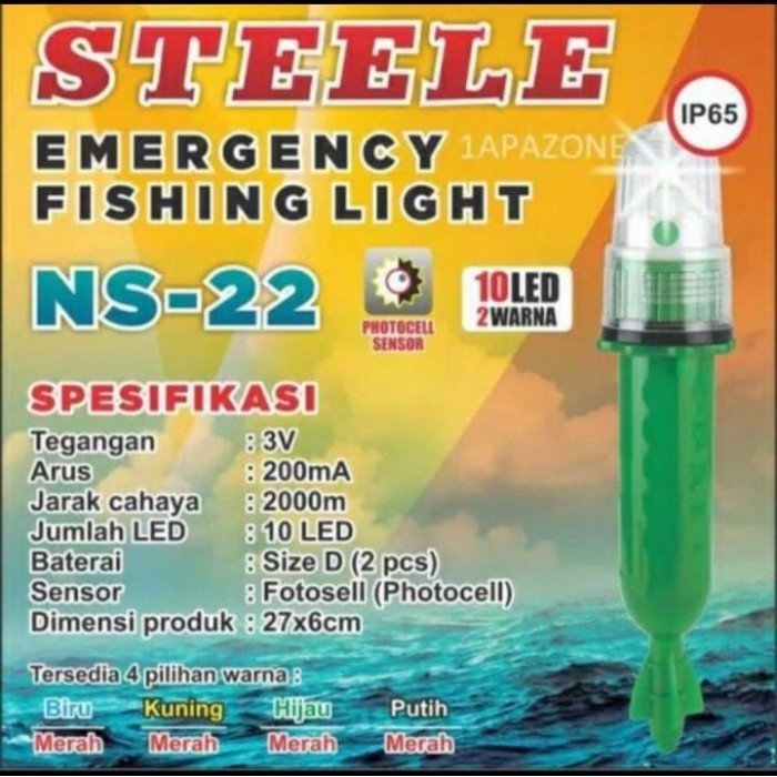Jual Mitsuyama MS-028 Lampu Sinyal Torpedo - Lampu Sinyal Nelayan | Shopee Indonesia