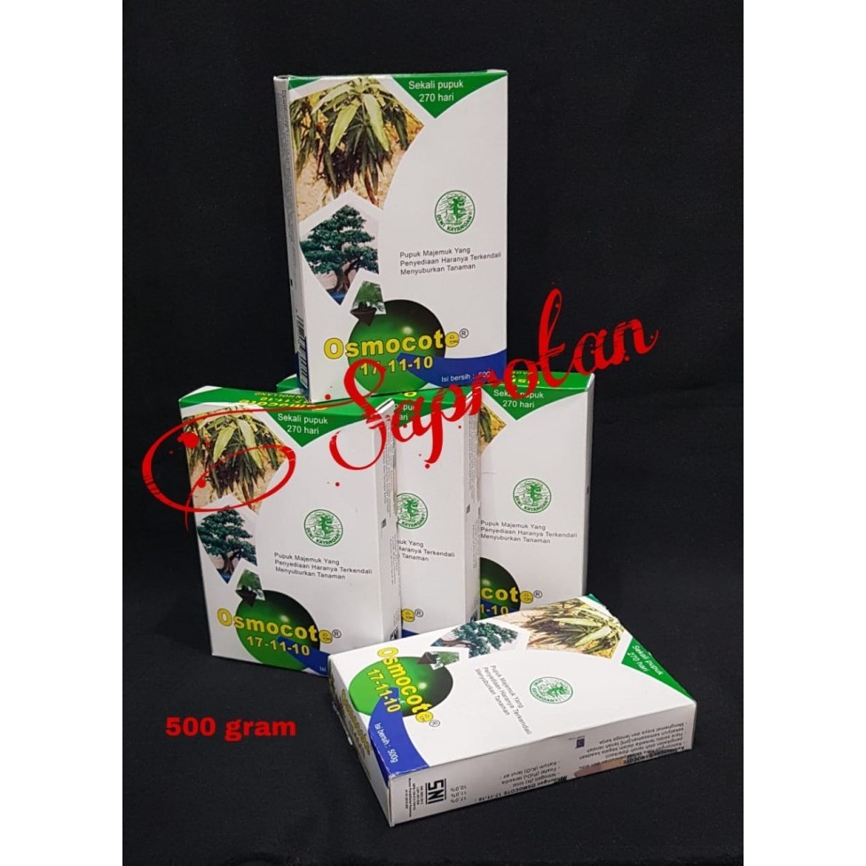 Jual omocote DEKASTAR 17-11-10+TE 500 gram Pupuk npk daun slow release ...