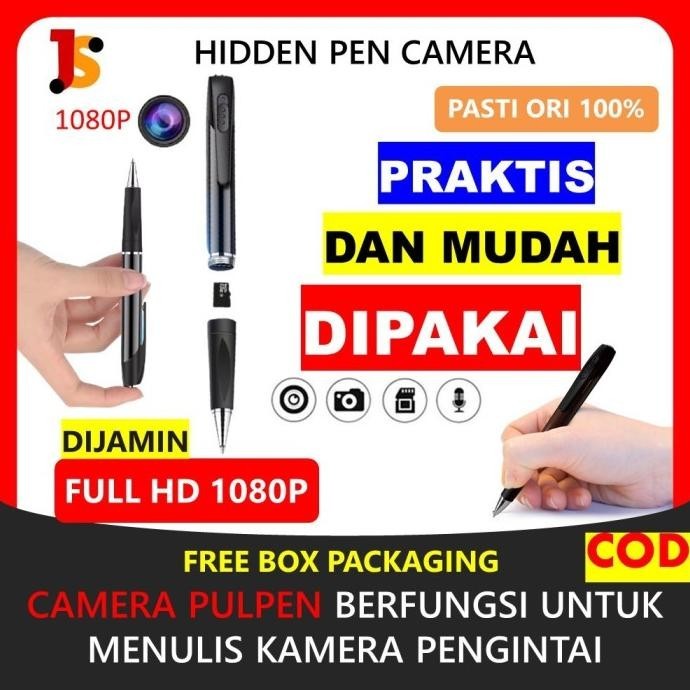 Jual Baru KAMERA PULPEN CAMERA CCTV TERSEMBUNYI PENGINTAI MINI KECIL ...