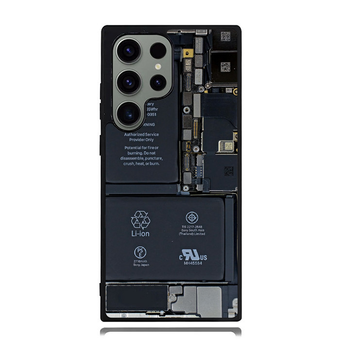 Jual Casing Case Custom Samsung S24 S23 S22 S21 S20 Ultra Plus FE Phone Machine Electric FLP1001 ...