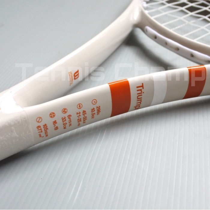 Jual Harga Promo Raket Tenis Wilson Roland Garros Truimph 105/Tennis ...