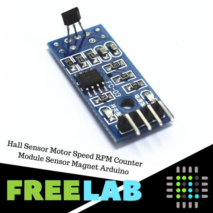 Jual Hall Sensor Motor Speed RPM Counter Module Sensor Magnet Arduino | Shopee Indonesia