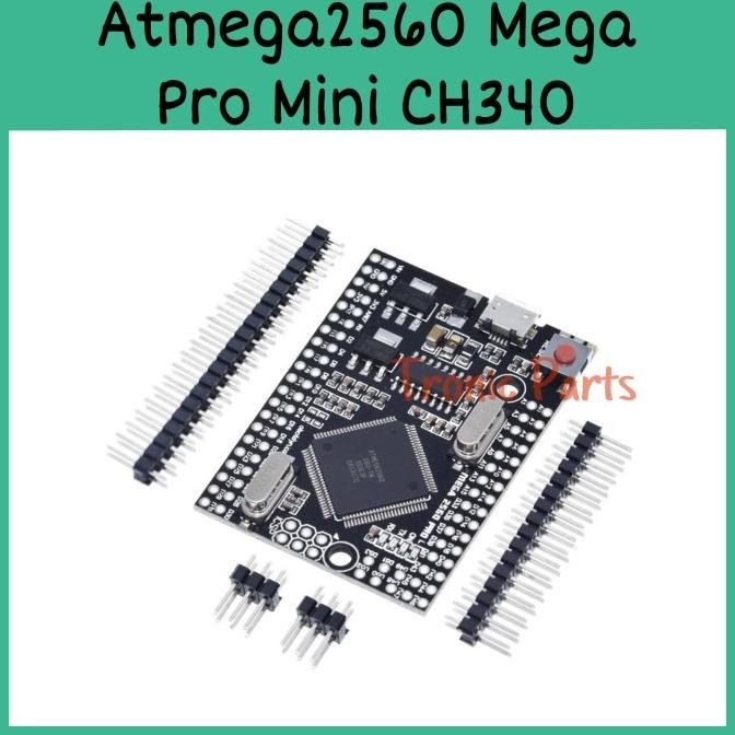 Jual Atmega 2560 Mega Pro Mini CH340 Arduino Compatible Solderless ...