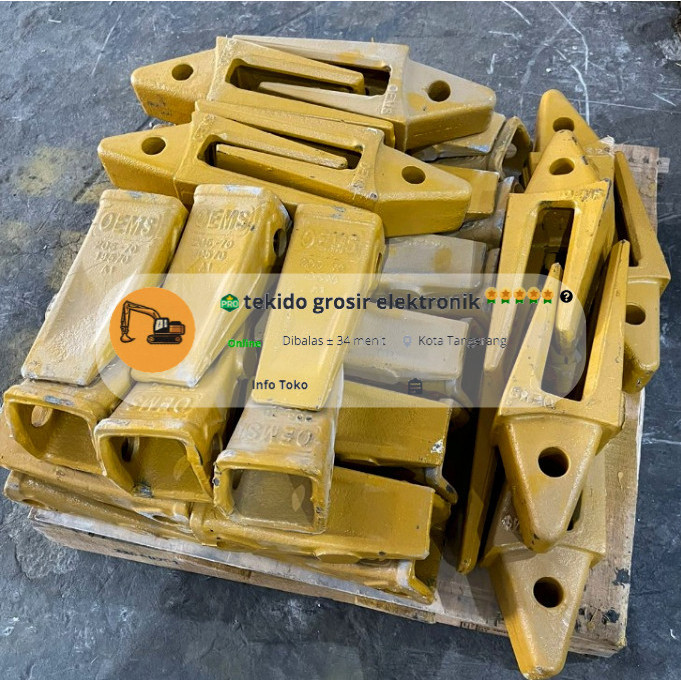 Jual Tooth/Teeth/Tip/Kuku Bucket Standar Komatsu Pc200-7 205-70-19570 ...