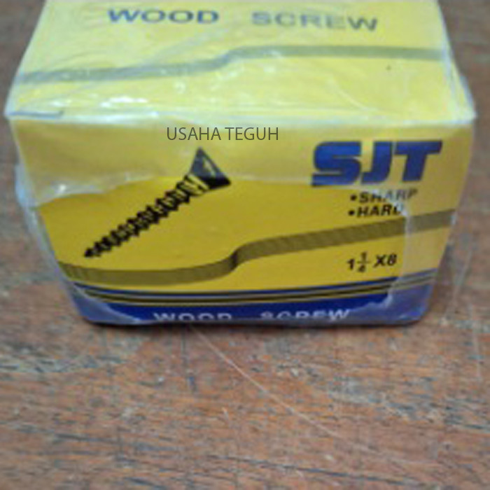 Jual Sekrup kayu Sekerup Skrup baut cacing wood screw SJT | Shopee ...