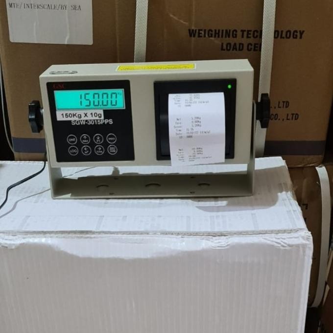 Jual Indicator Timbangan Gsc Sgw 3015Pps / Indicator Jembatan Timbang | Shopee Indonesia
