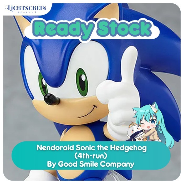 Jual Nendoroid 214 Sonic the Hedgehog Re-Release | Shopee Indonesia