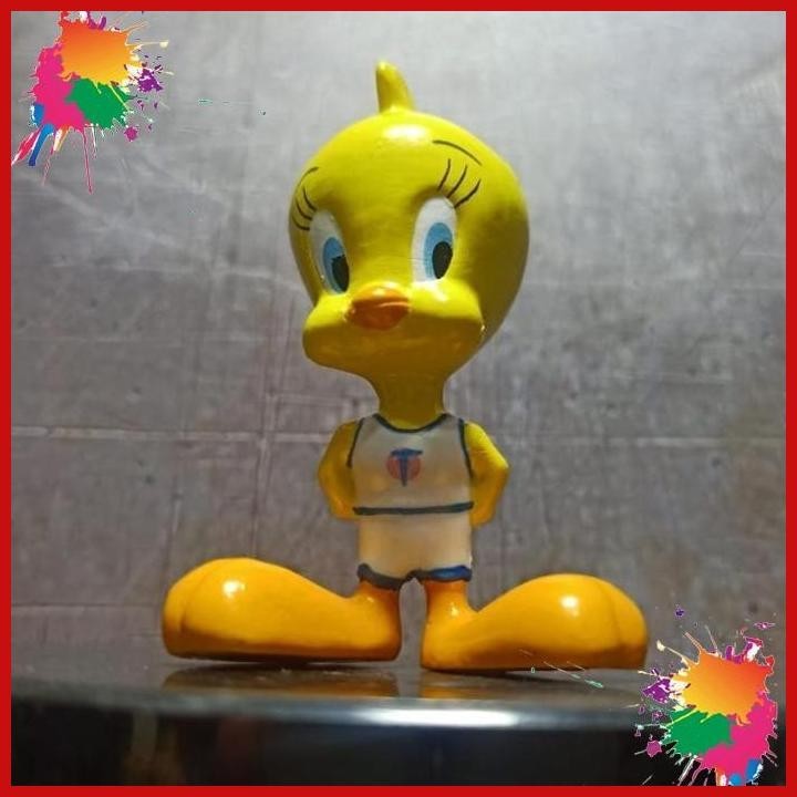 Jual (ZOOP) FIGURE CARTOON SPACE JAM TWEETY BIRD TUNE SQUAD | Shopee ...