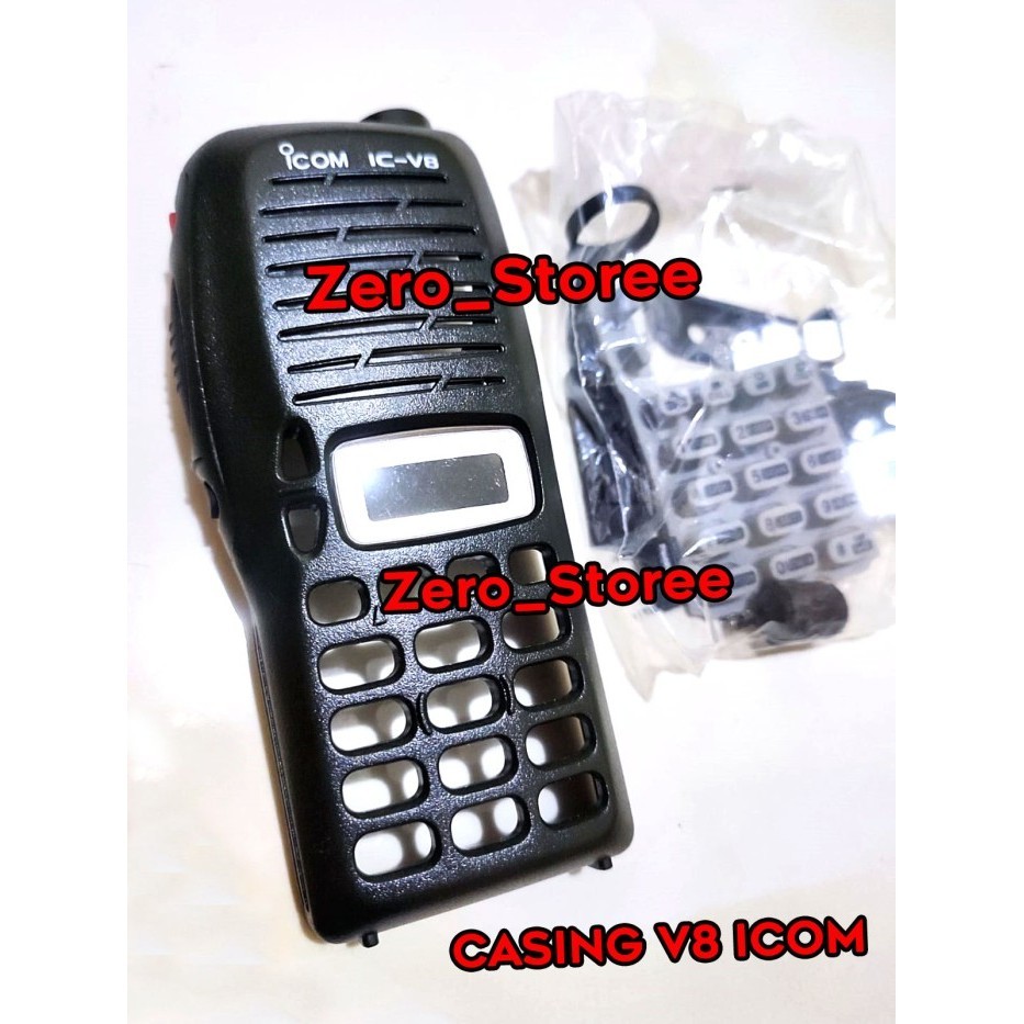 Jual CASING HT ICOM IC V8 CASING BODY ICOM IC-V8 IC V 8 KOMPLIT SATU SET | Shopee Indonesia
