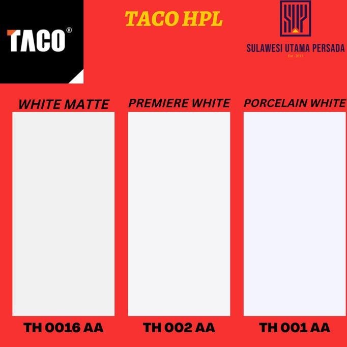 Jual Open DS] Hpl Taco / Hpl Putih Taco / Taco Hpl TH 0016,002,001 AA ...