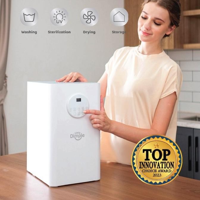 Jual Little Dimple 4in1 Ultimate Bottle Washer | Shopee Indonesia