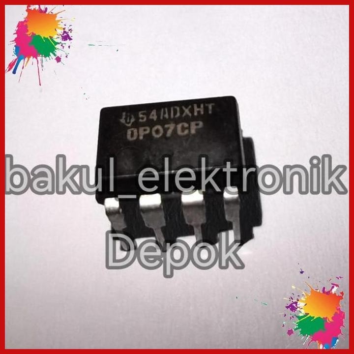 Jual op07 op07cp singel opamp orginal 100% (bke) | Shopee Indonesia