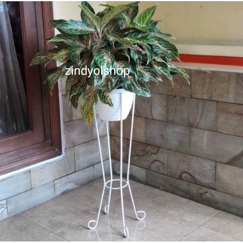 Jual standing pot besi diameter 20cm | Shopee Indonesia