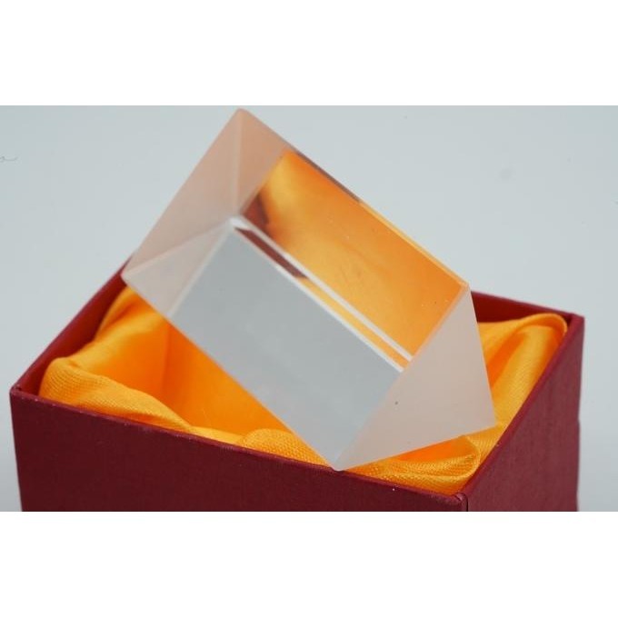 Jual Baru Optical 5 Cm Glass Prism Refractor Light Spectrum Foto Kaca ...