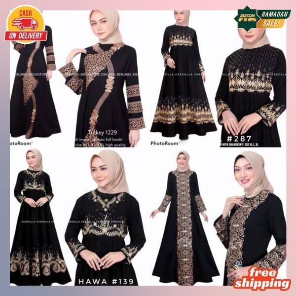 Jual Busana Gamis Cewek Cantik Juba Ibuibu Majelis Bj Dreas Muslim ...