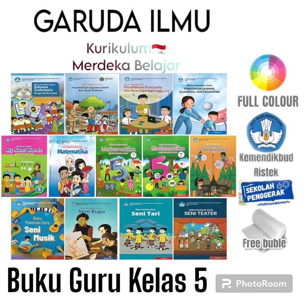 Jual Buku Panduan Guru SD/MI Kelas 5 Lengkap Kurikulum Merdeka | Shopee Indonesia