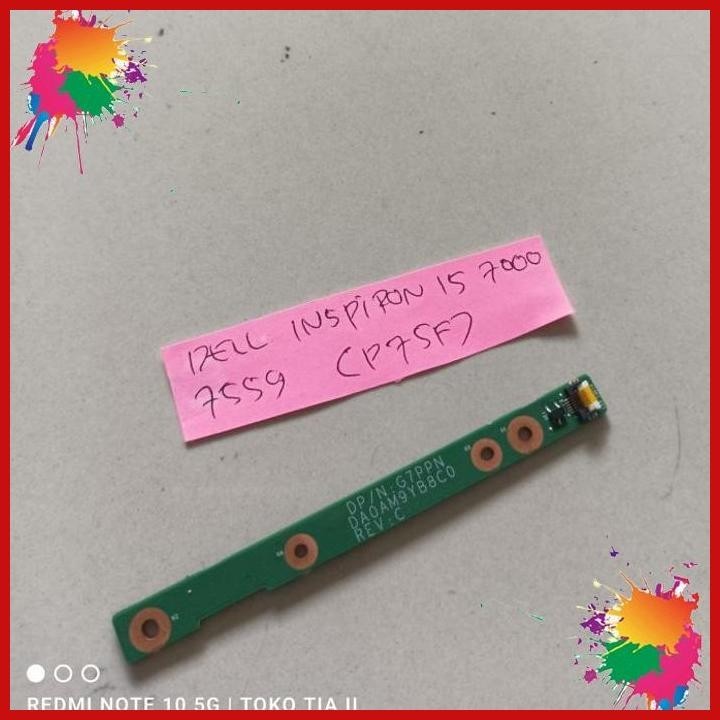 Jual (TOK) DA0AM9BY8C0 LED BOARD DELL INSPIRON 15 7000 SERIES P75F 7559 ...