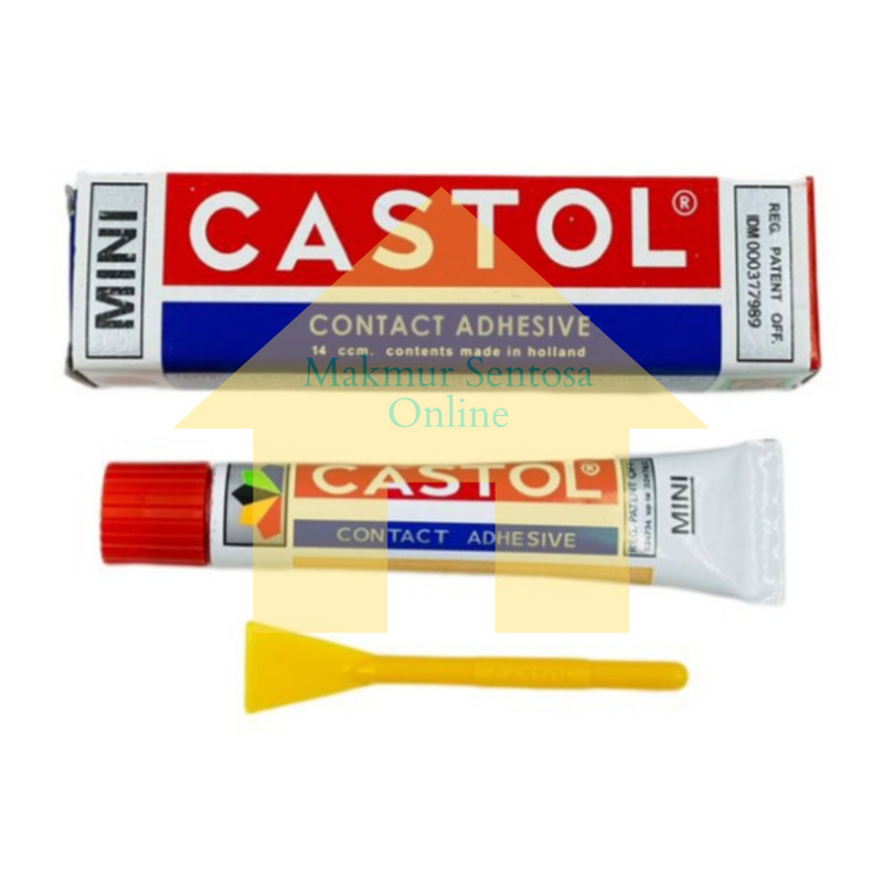 Jual LEM CASTOL SERBAGUNA CONTACT ADHESIVE TUBE MINI 14ccm | Shopee ...