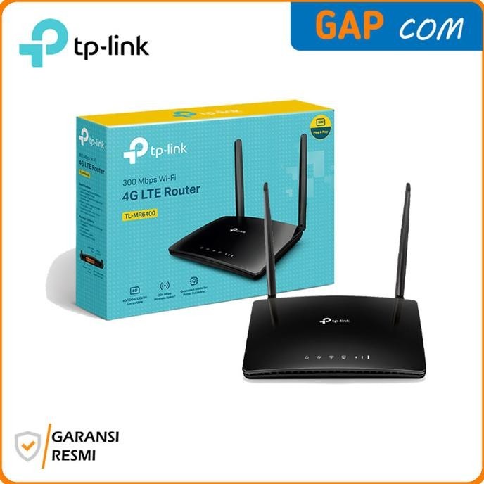 Jual Tp-Link Tl-Mr6400 300 Mbps Wireless N 4G Sim Card Lte Router ...