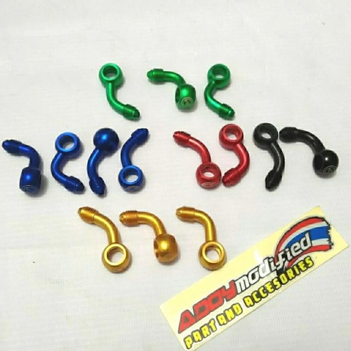 Jual Banjo active bengkok banjo selang rem | Shopee Indonesia