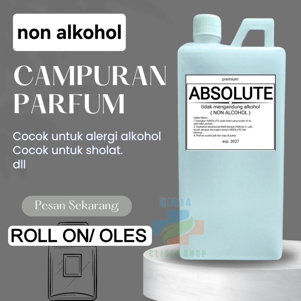Jual ABSOLUTE PARFUM NON ALKOHOL / ABSOLUTE PARFUM ROLL ON | Shopee ...