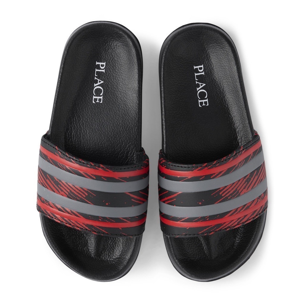 Jual Boys Sporty Slides - Sandal Anak Laki (Hitam) | Shopee Indonesia