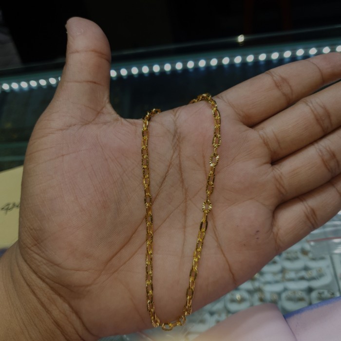 Jual SBJ - GELANG EMAS KUNING ASLI ORIGINAL ASLI GMK KAKI 3GRAM ...