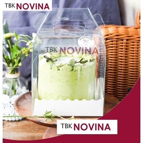 Jual BOX MIKA CAKE / BOX MIKA KUE / KOTAK KUE CAKE / BOX CAKE CANTIK ...