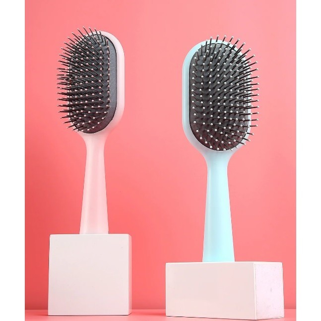 Jual Official BALI MINISO Mini Portable Standing Paddle Brush Sisir ...