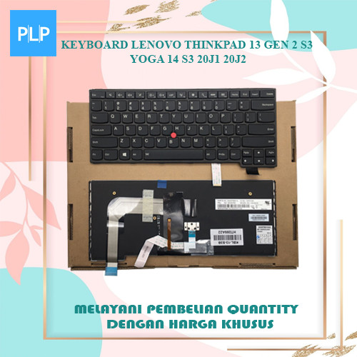 Jual Keyboard Lenovo ThinkPad 13 Gen 2 S3 Yoga 14 S3 20j1 20j2 | Shopee ...