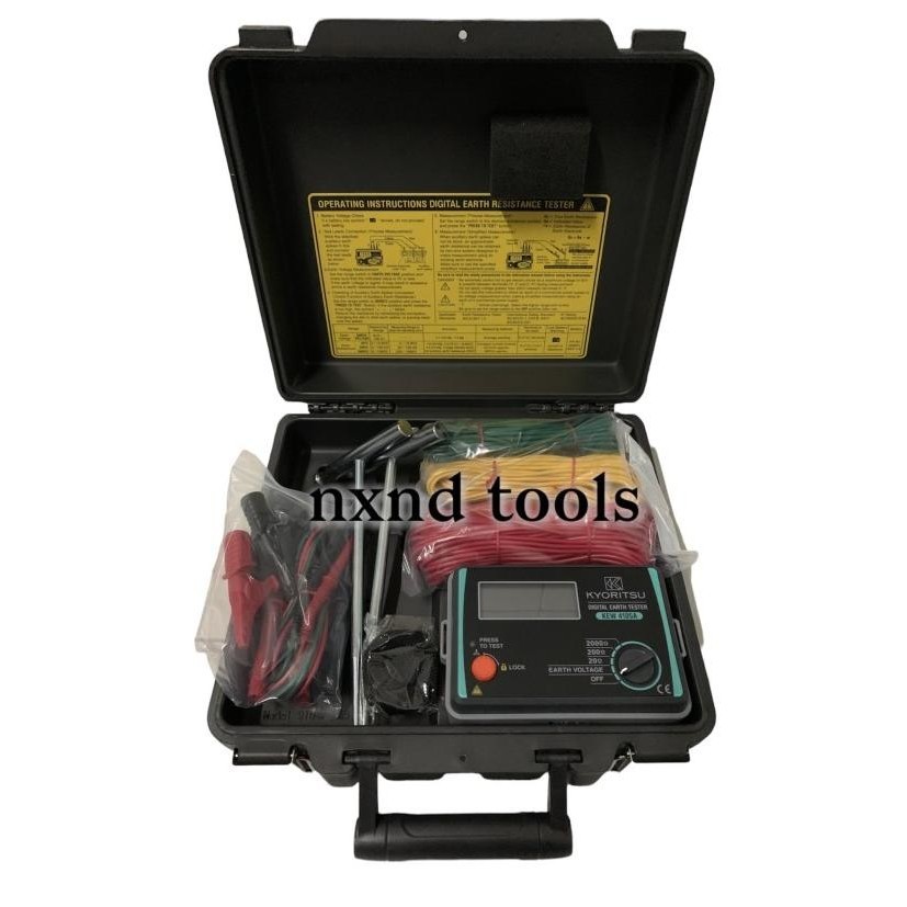 Jual Kyoritsu 4105Ah Grounding Earth Tester Kit Set 100% Original ...