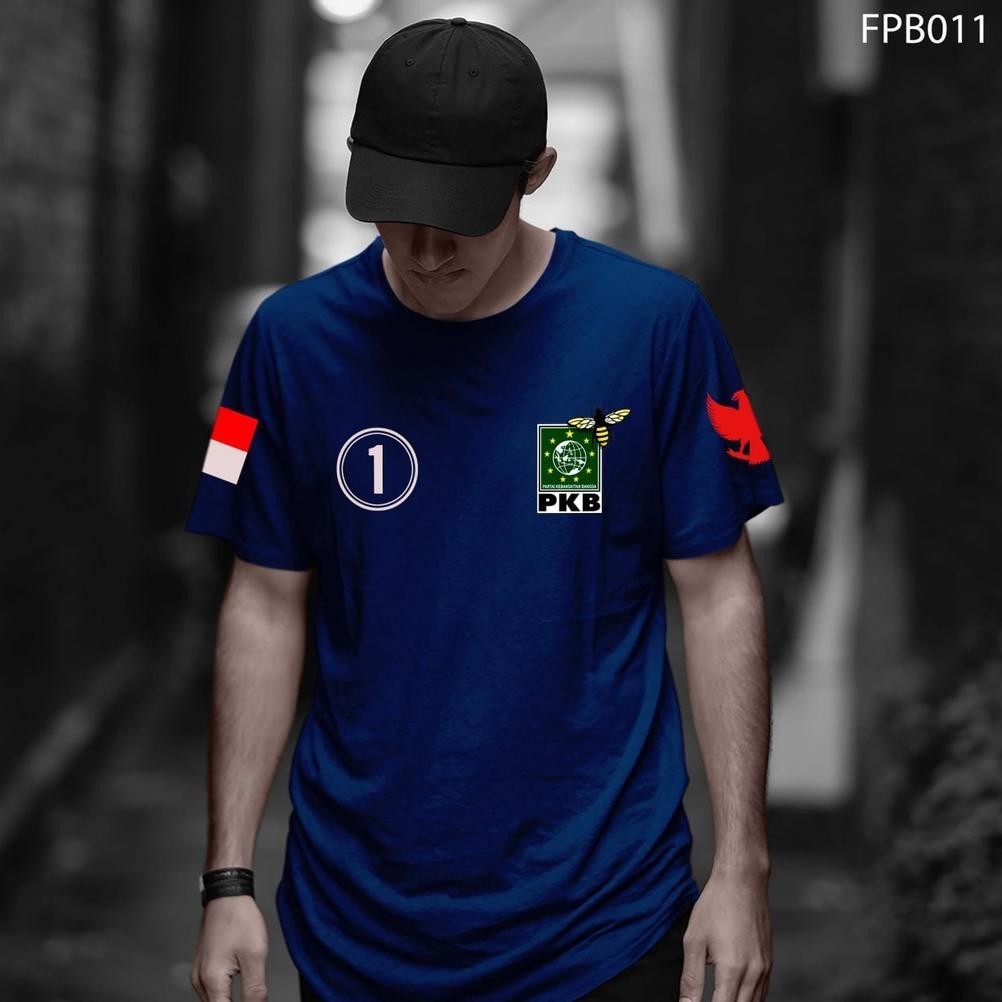Jual PRODUK BARU KAOS PARTAI PKB LOGO TERBARU LENGAN PENDEK BAJU PARTAI ...
