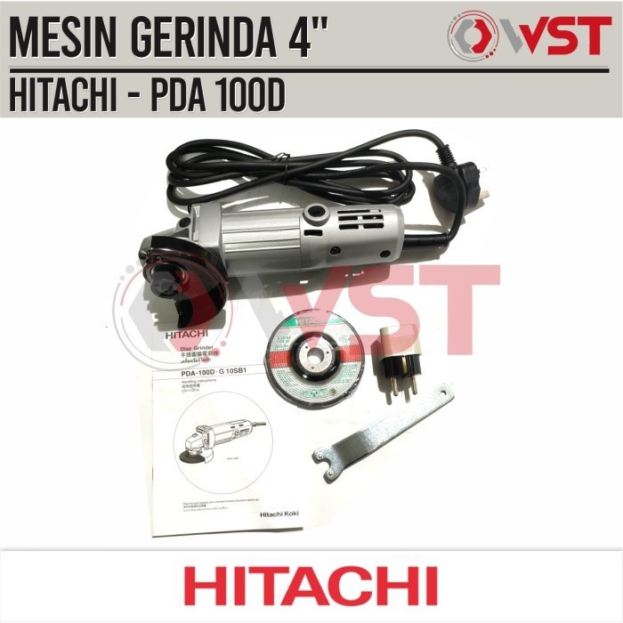 Jual Mesin Gerinda 4Inch Hitachi Hikoki PDA100D / Grinda PDA100 620Watt ...