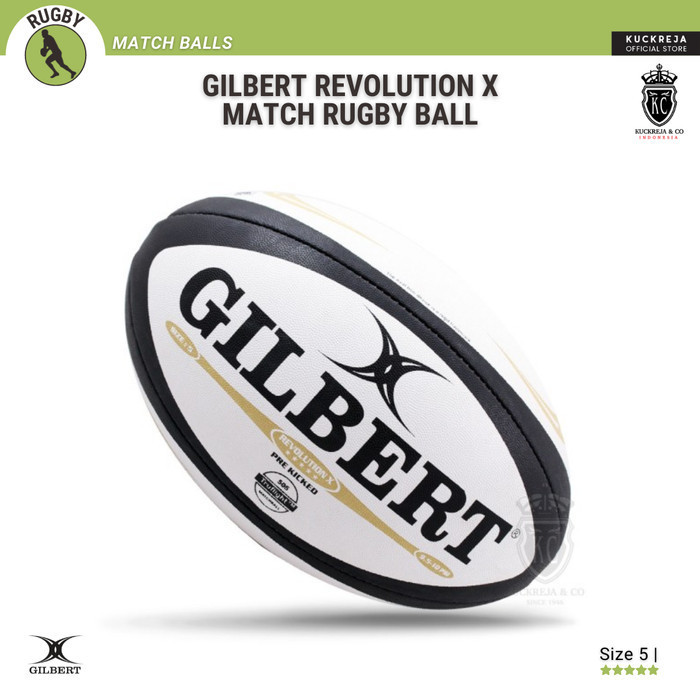 Jual Gilbert Revolution X Match Rugby Ball | Shopee Indonesia