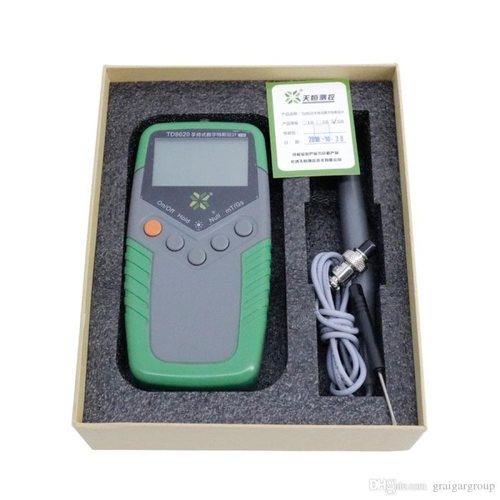 Jual Gauss Tesla Meter TD8620 Magnet Tester Gaussmeter TD-8620 ...