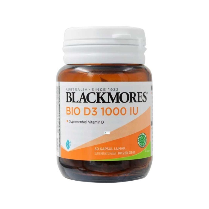 Jual PROMO!!! BLACKMORES BIO D3 1000 IU BOTOL ISI 30 TABLET - VITAMIN ...