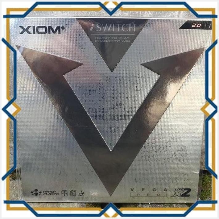 Jual [ACR] XIOM VEGA PRO I SWITCH 2.0 BLACK RUBBER KARET PING PONG | Shopee Indonesia