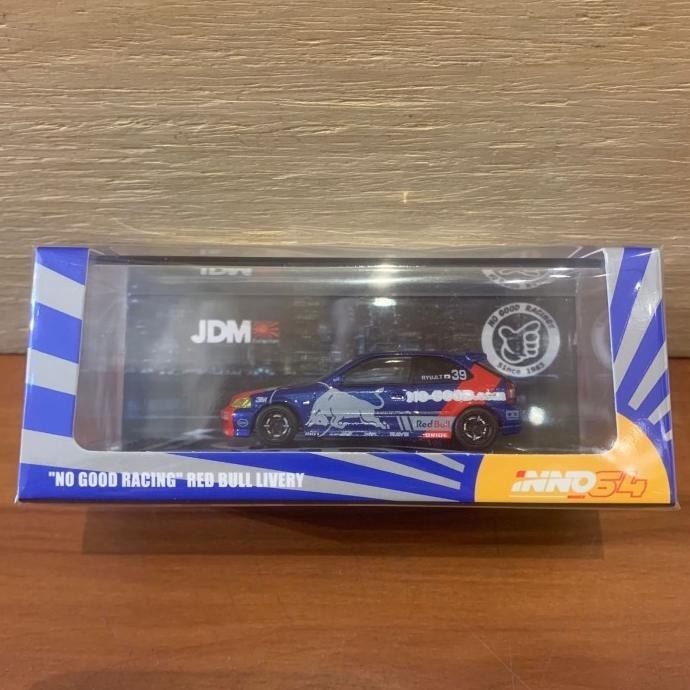 Jual INNO64 HONDA CIVIC TYPE-R (EK9) "NO GOOD RACING" RED BULL LIVERY ...