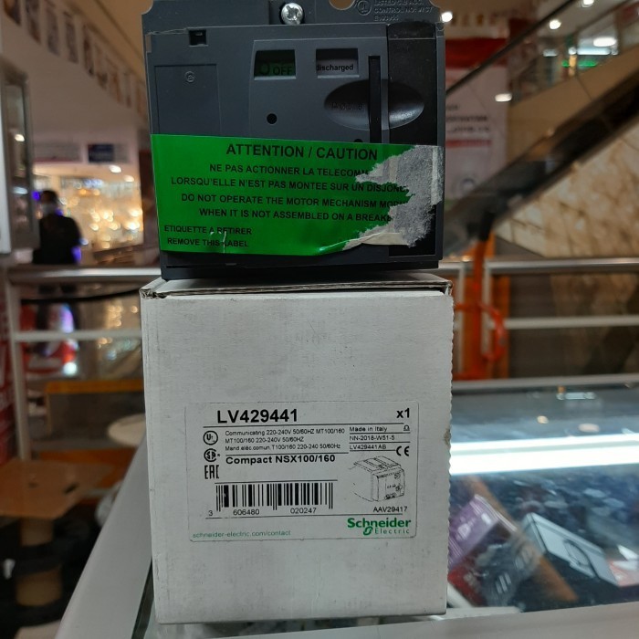 Jual MOTOR MECHANISM SCHNEIDER MOTORIZED MCCB NSX 100/160A - LV429441 ...