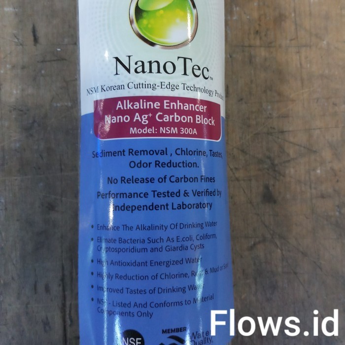 Jual Cto Alkaline Enhancer Nano Tec 10" Inch / Carbon Block Alkali ...