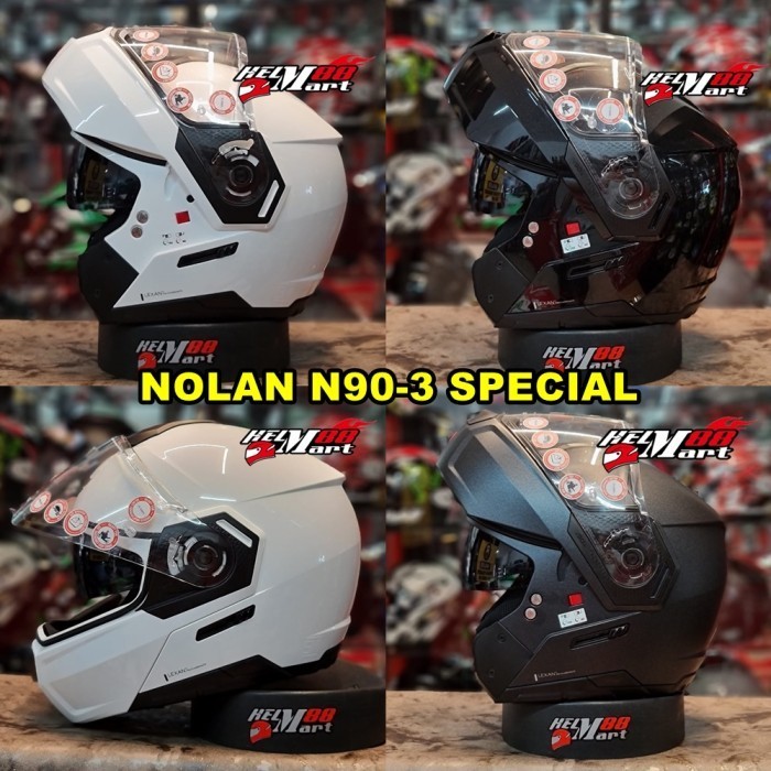 Jual Nolan N90-3 Special Helm Modular Flip Up Helm Nolan N90 N90.3 | Shopee Indonesia